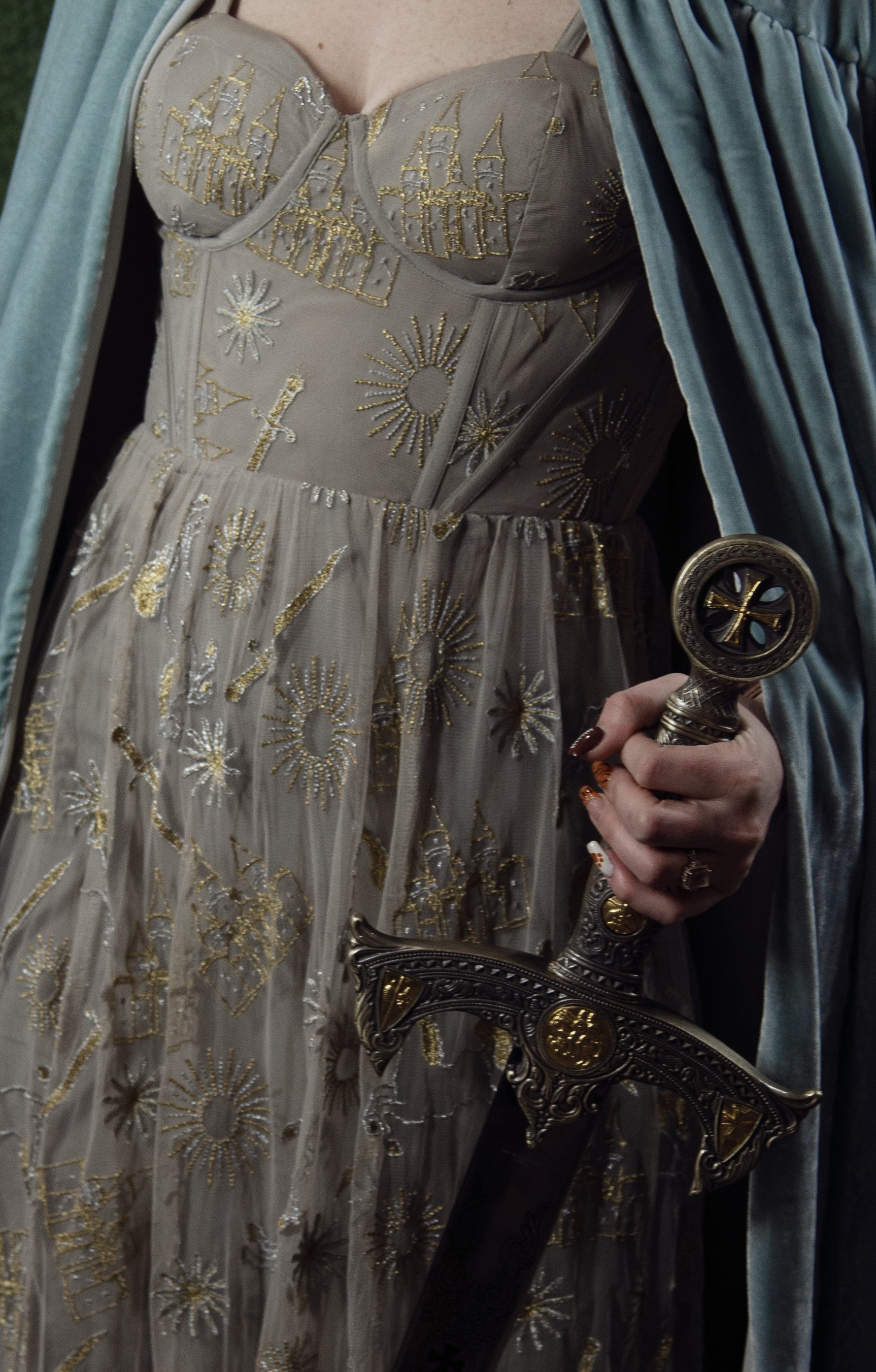 Grey Goddess Gown – Officialhambly